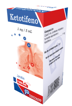 Ketotifeno 1 mg/5mL